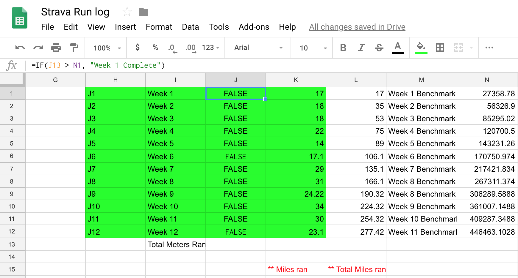 Strava Run Log – Making Studio