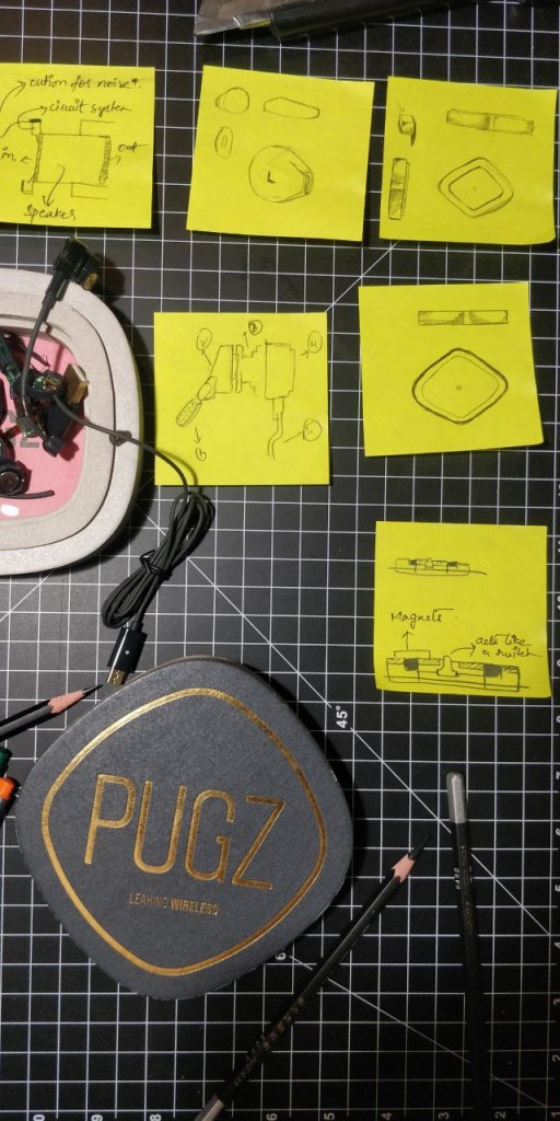PUGZ Leaking [wireless earphones] – Teardown – Making Studio