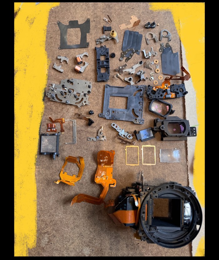 Canon DS126251 camera teardown – Making Studio