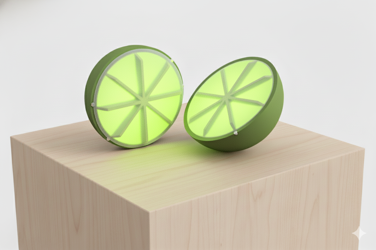 Limelight: DIY Lime-Shaped Presentation Timer With LED Segments ...